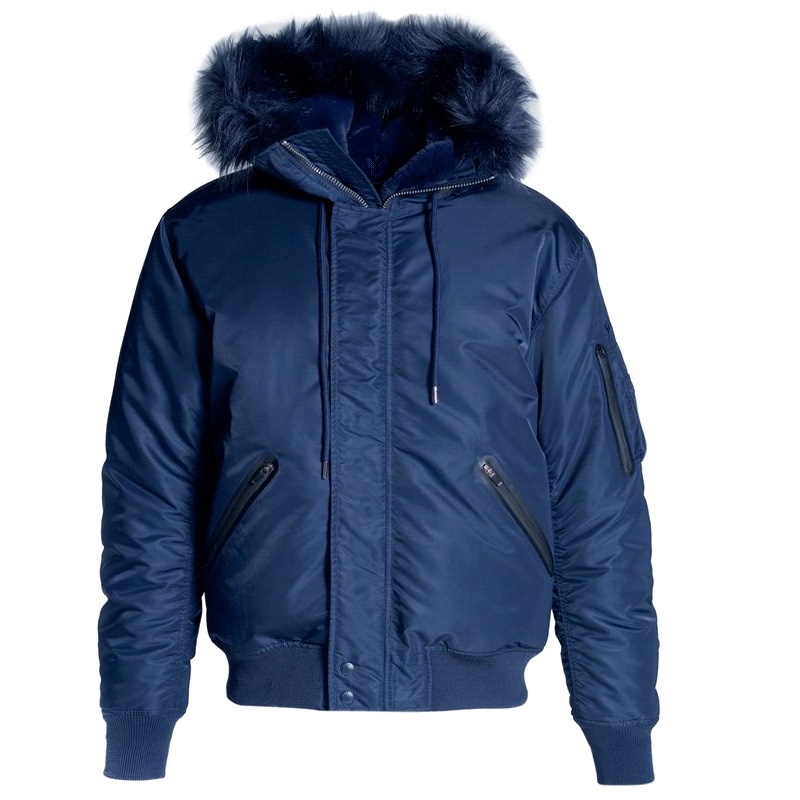 N2B Flight Satin Parka Jacket - Forcejackets.com